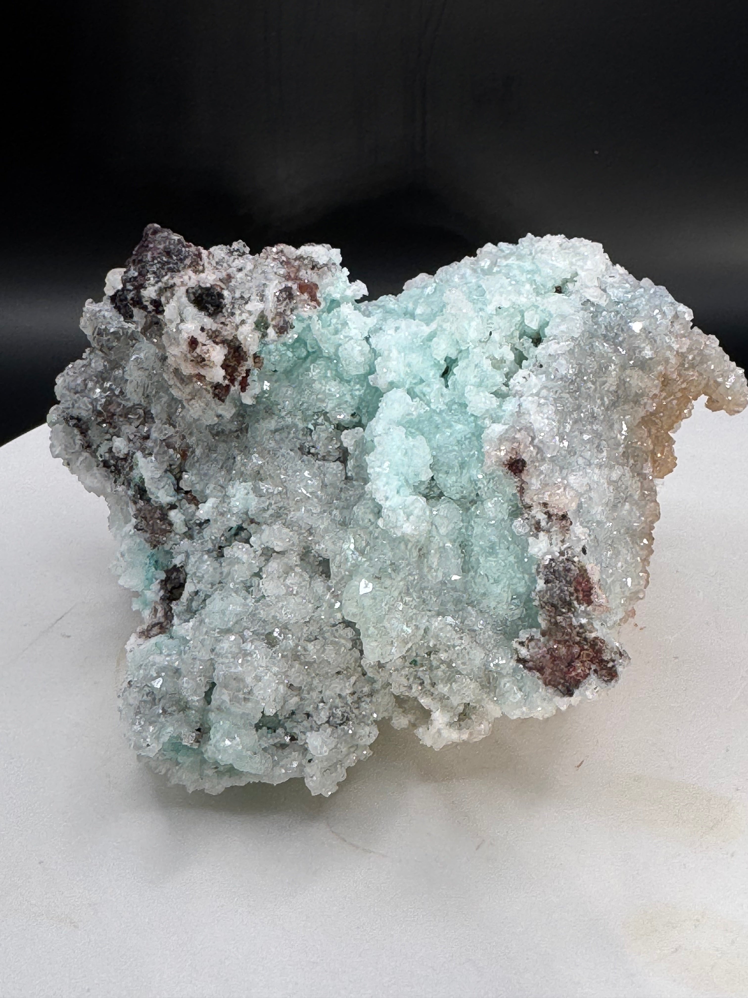 Calcite with Copper Rio Tinto Mine Estacion Terrazas, Chihuahua, Mex 3 ...